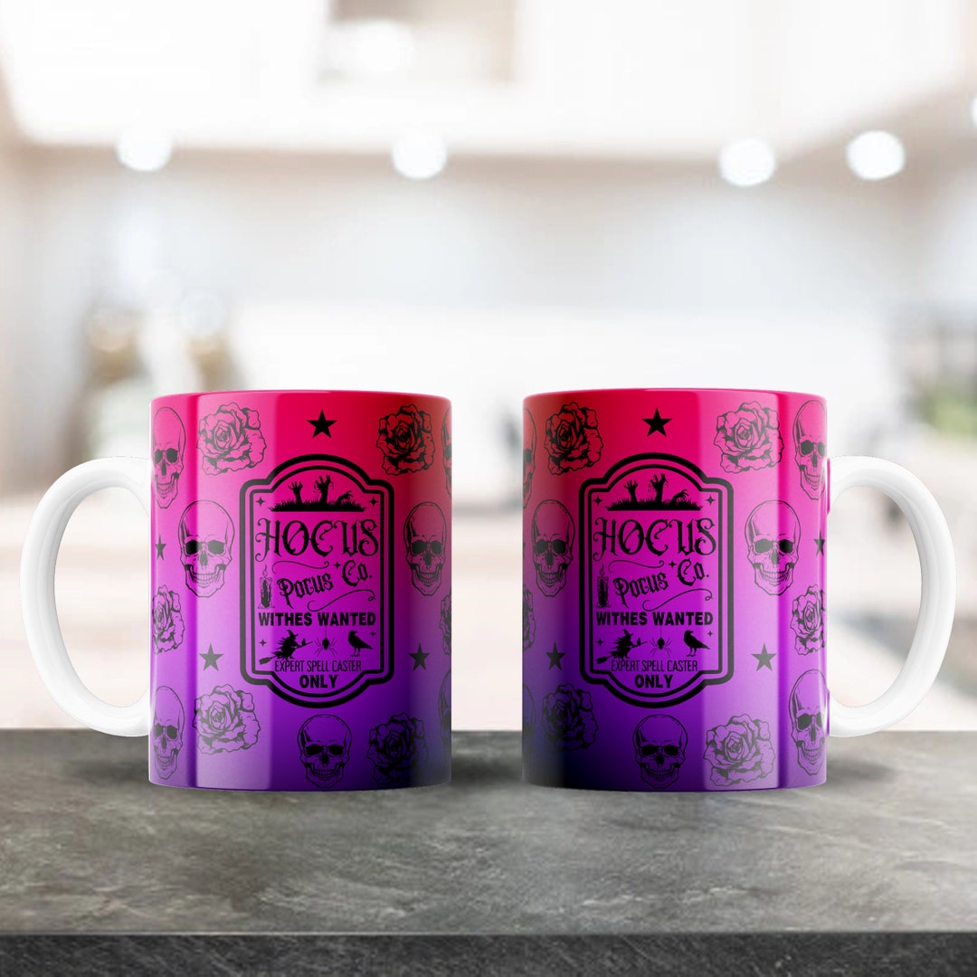 Hocus Pocus Sublimation Design for 12 Oz Coffee Mugs Novelty - Etsy