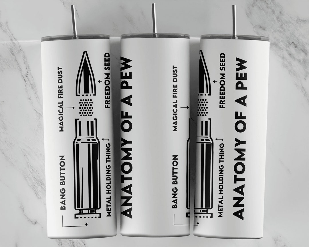 Bullet Tumbler Design, for 20oz Tumbler, Sublimation Design, Novelty ...