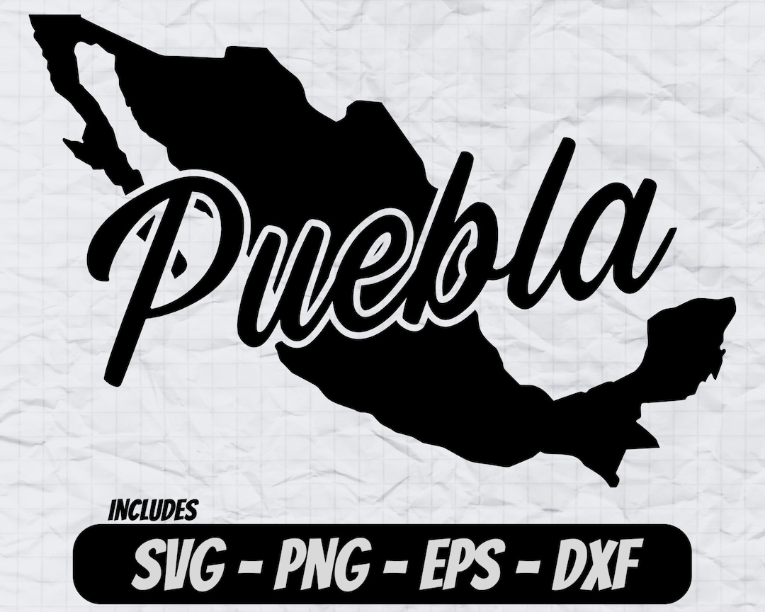Puebla SVG Design, Mexican PNG Clipart, Sublimation Design, Cricut Cut ...