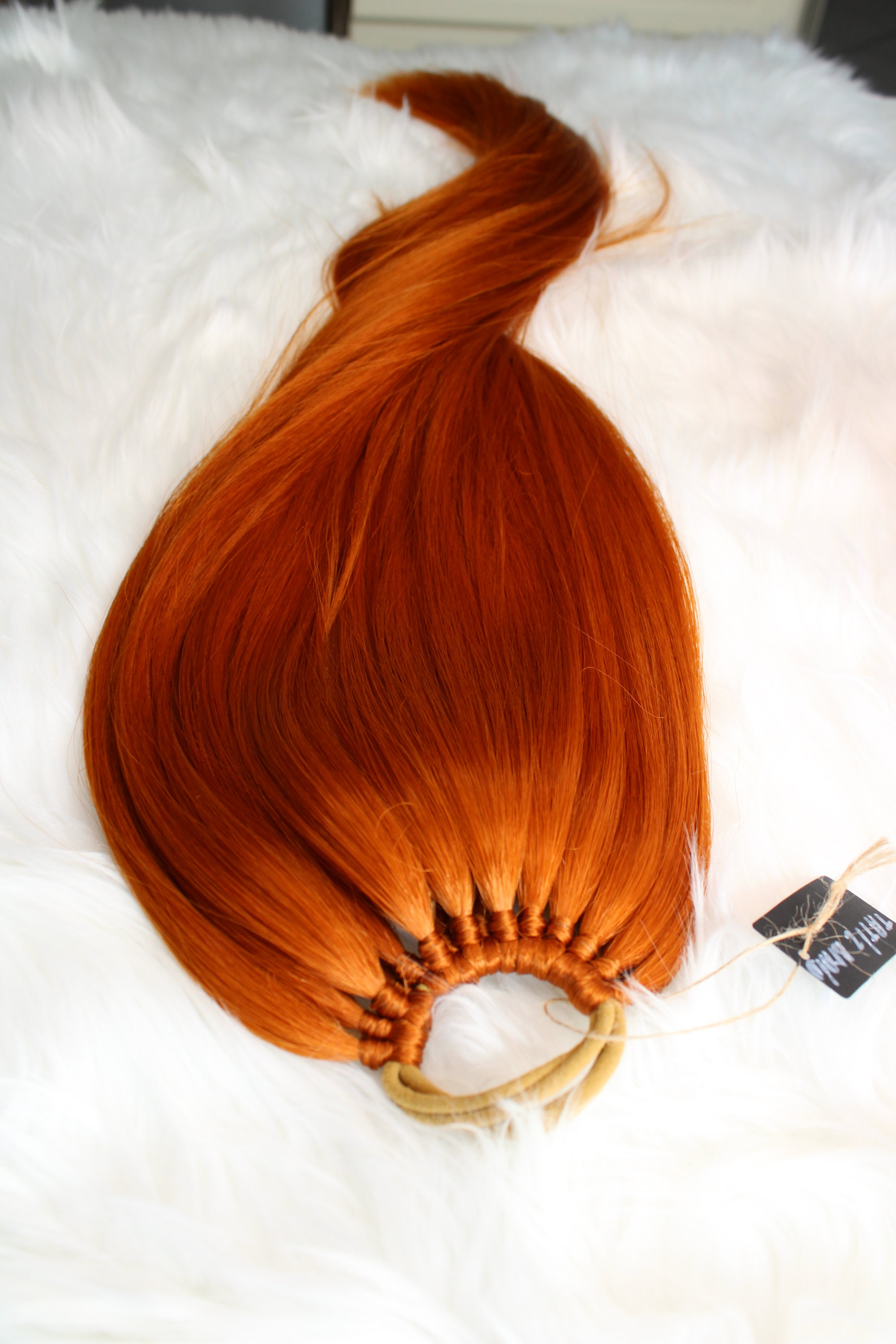 Ponytail Braids Extension Elastic Band Kanekalon Ponytail Long Ponytail ...