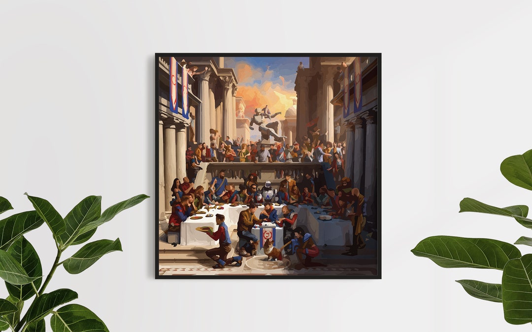 Logic Everybody Minimalist Album Cover Wall Art Print Hip-hop Gift for ...