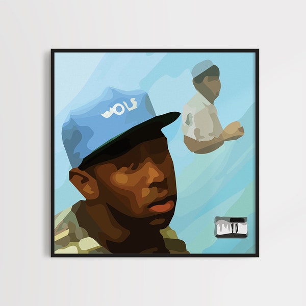 Wolf Poster Tyler the Creator - Etsy