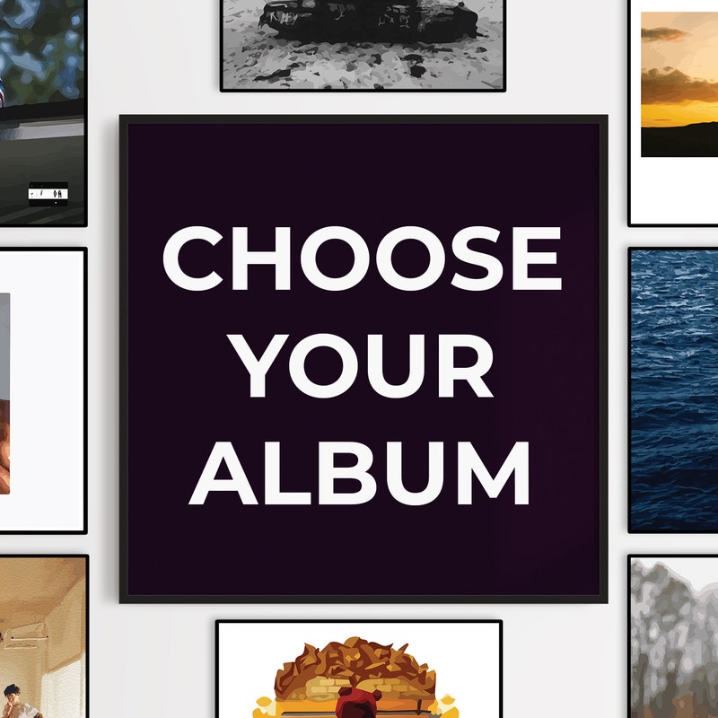Album Cover Posters - Etsy UK