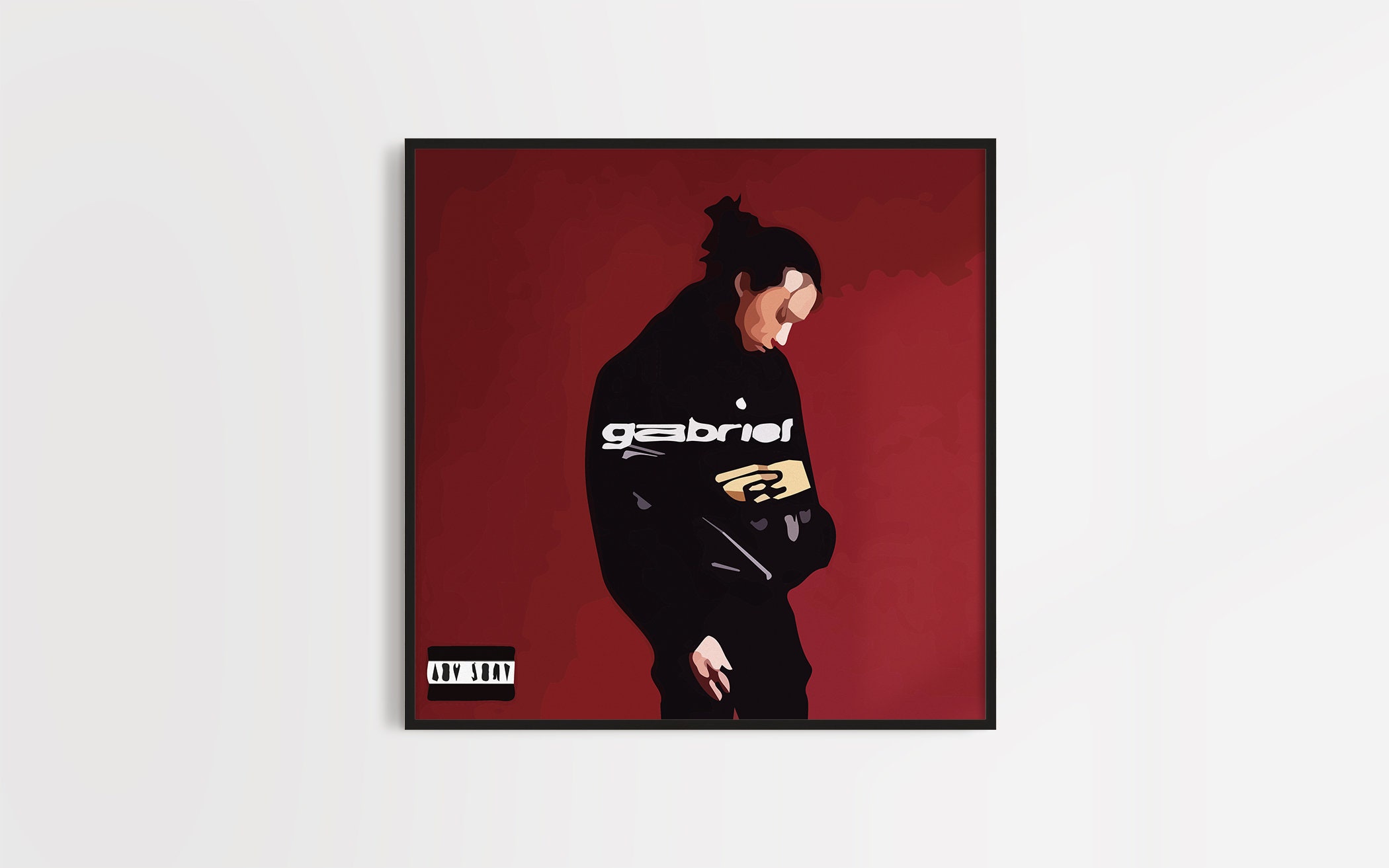 Keshi GABRIEL Minimalist Album Cover Wall Art Print Gift for Music ...