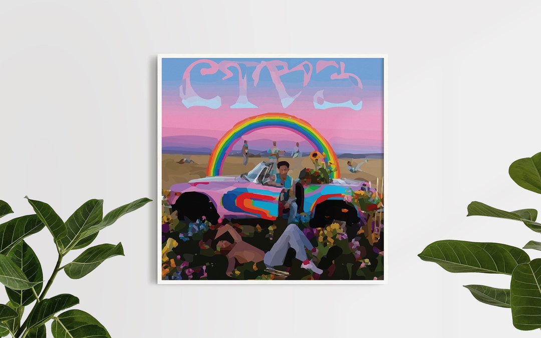 Jaden CTV3: Cool Tape Vol. 3 Minimalist Album Cover Wall Art Print Hip ...