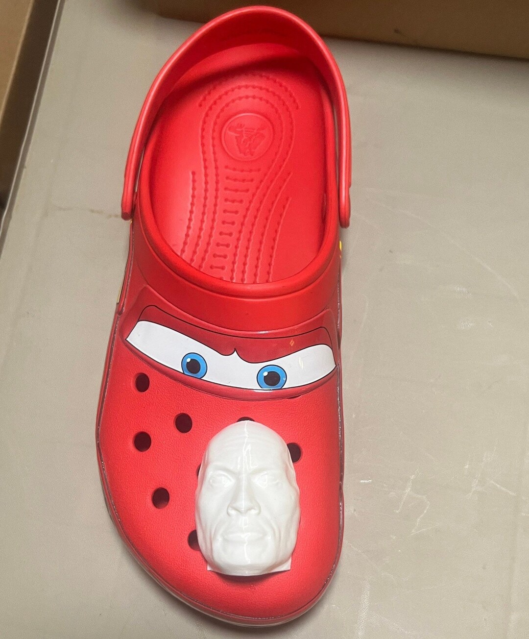 GIANT Dwayne the Croc Johnson Jibbitz Accessory - Etsy