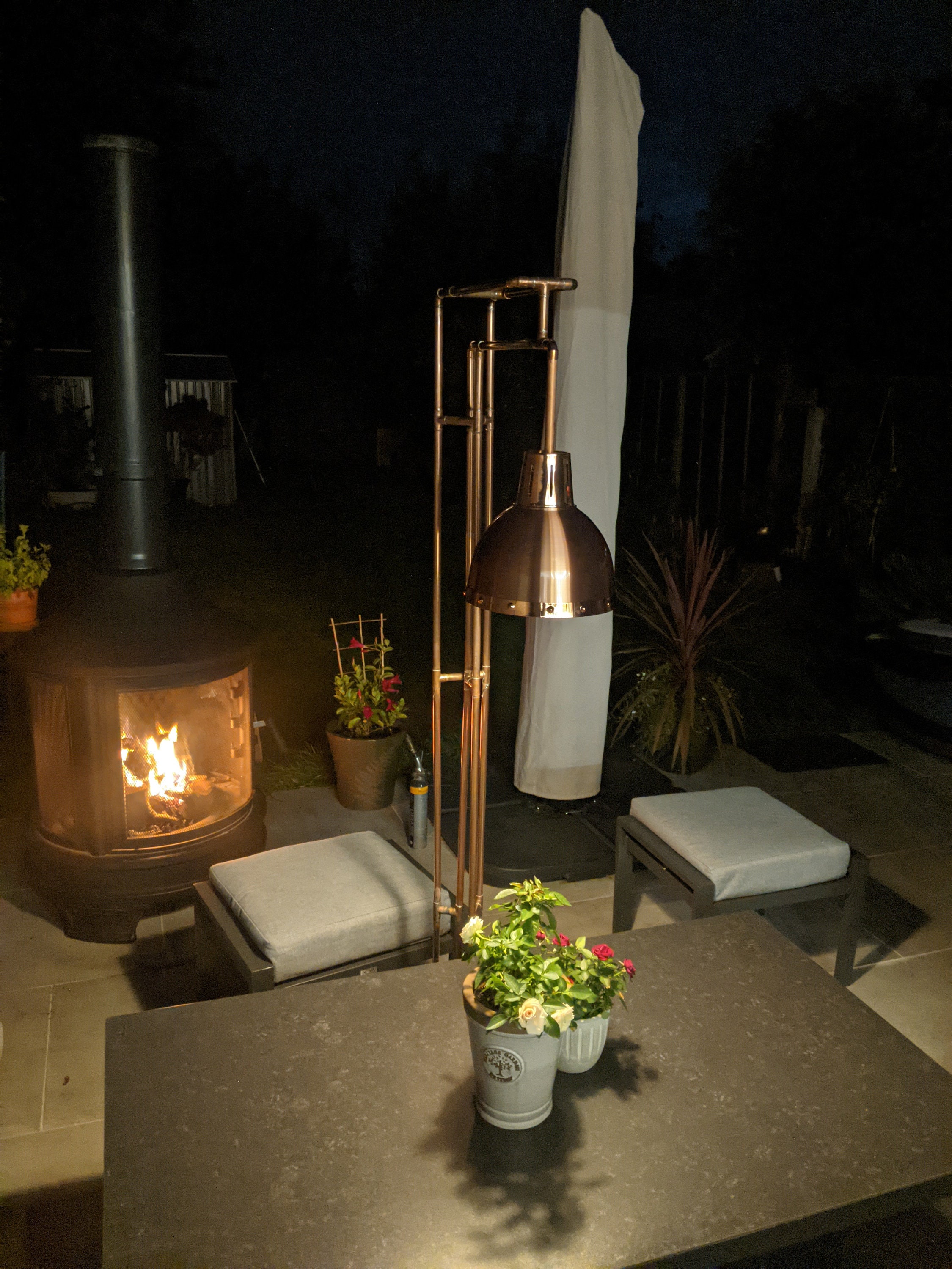 Copper Pipe Light - Etsy UK