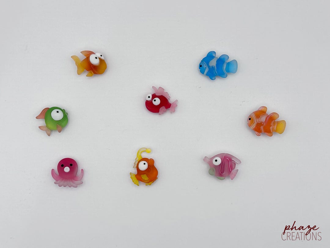 Whimsical Fishies Cover & Needle Minders | Cartoon Fish Magnetic ...