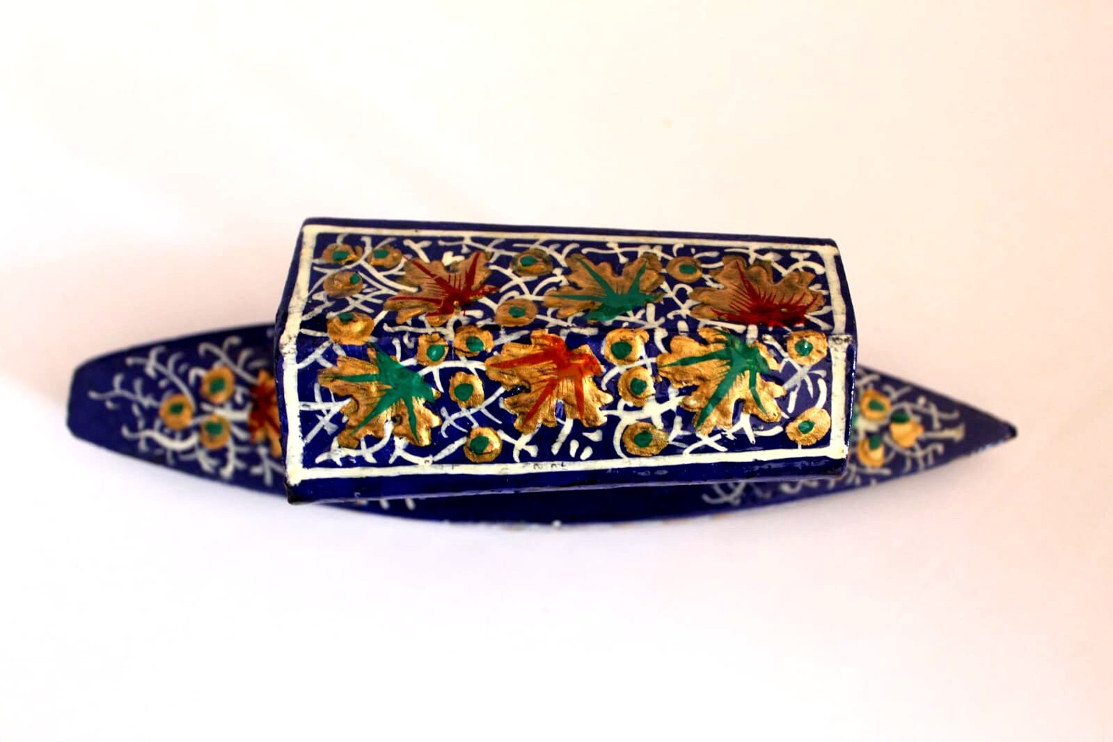 Shikara Houseboat Kashmir Model Handcrafted Hand-painted Wooden Boat ...