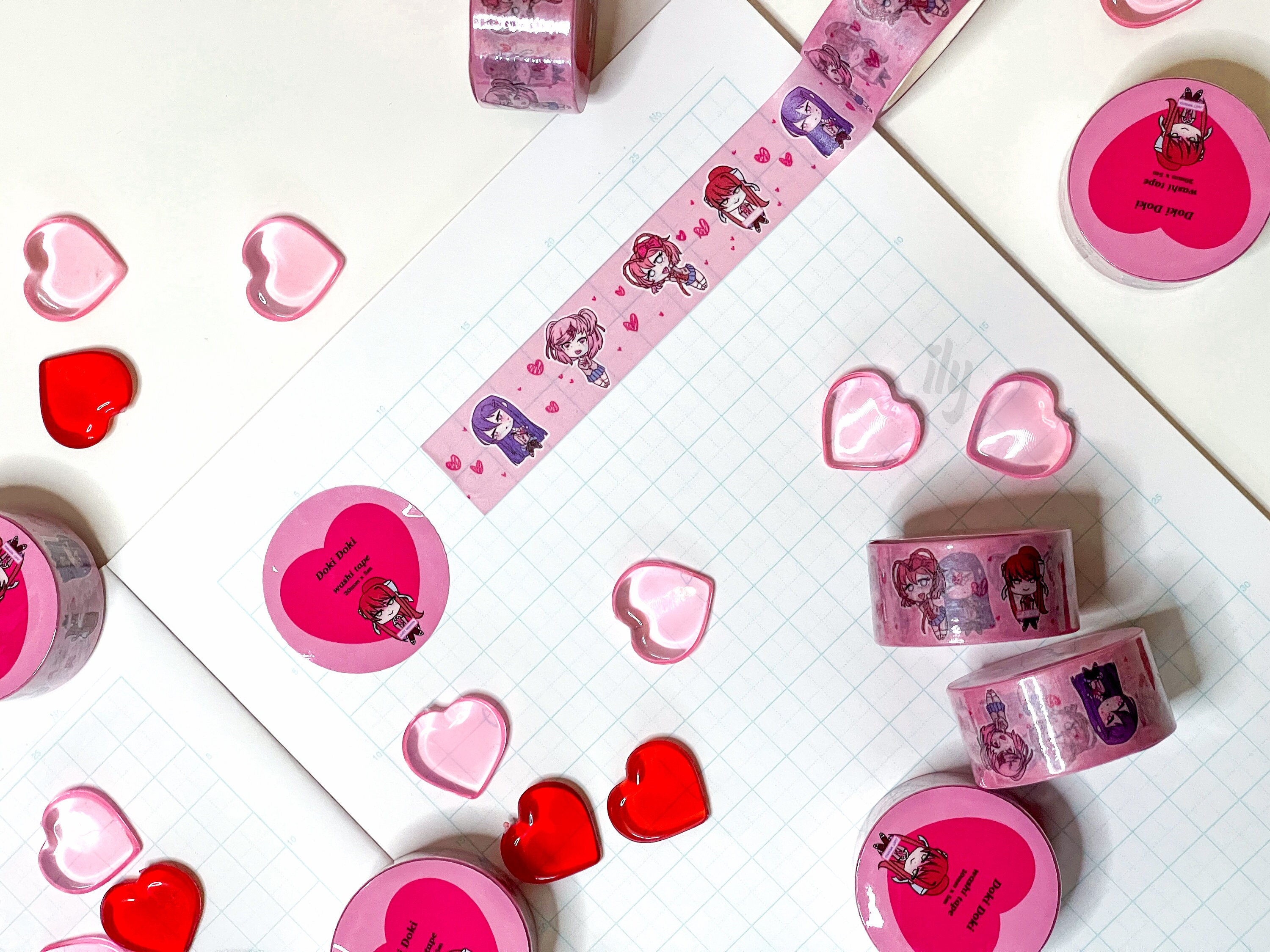 Doki Doki Washi Tape 20mm X 5m - Etsy
