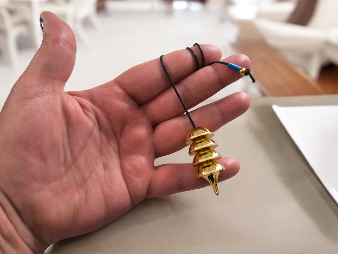 Pendulum - Osiris Gold Plated Pendulum on Brass - Divination Tool - Etsy