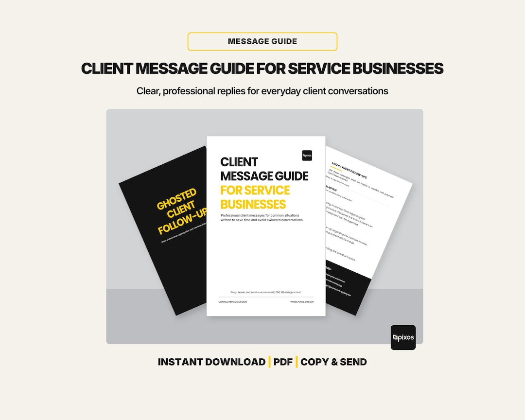 Client Message Templates for Contractors | Copy & Paste Follow-up ...