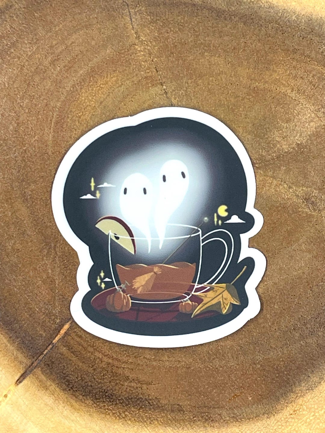 Apple Cider Sticker, Matte Sticker, Waterproof Sticker, Dishwasher Safe ...