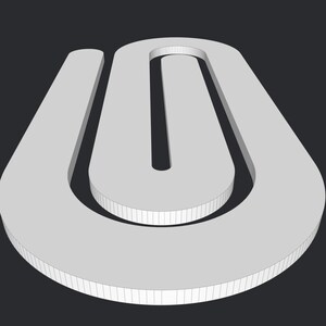 Jumbo Paperclip 3D Print File - STL – Jumbo Paper Clip STL - Etsy