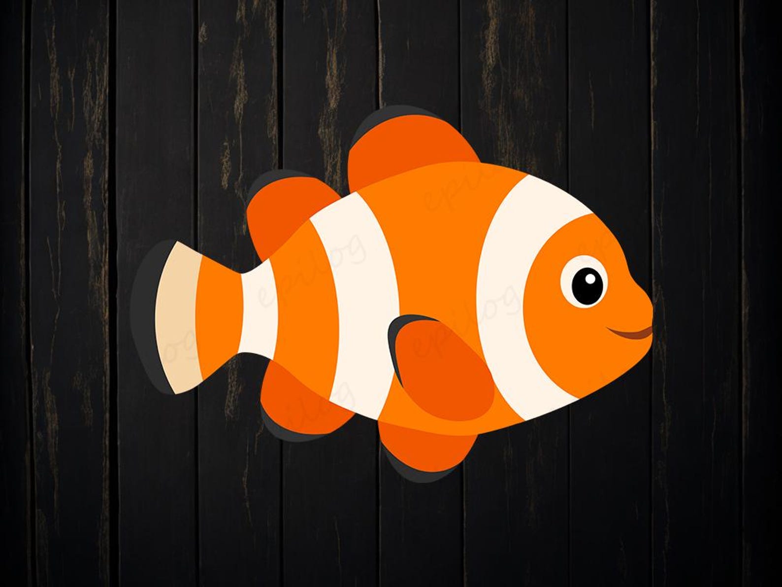 Cute Fish SVG | Clownfish SVG | NEMO | Fish | Vector - Etsy