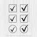 Check Mark SVG Bundle | Checkmark Checkbox | Tick off | Vector - Etsy