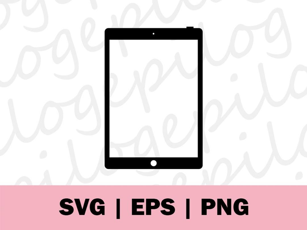 Tablet Frame SVG iPad Frame SVG Cut Files Commercial Vector Cricut - Etsy