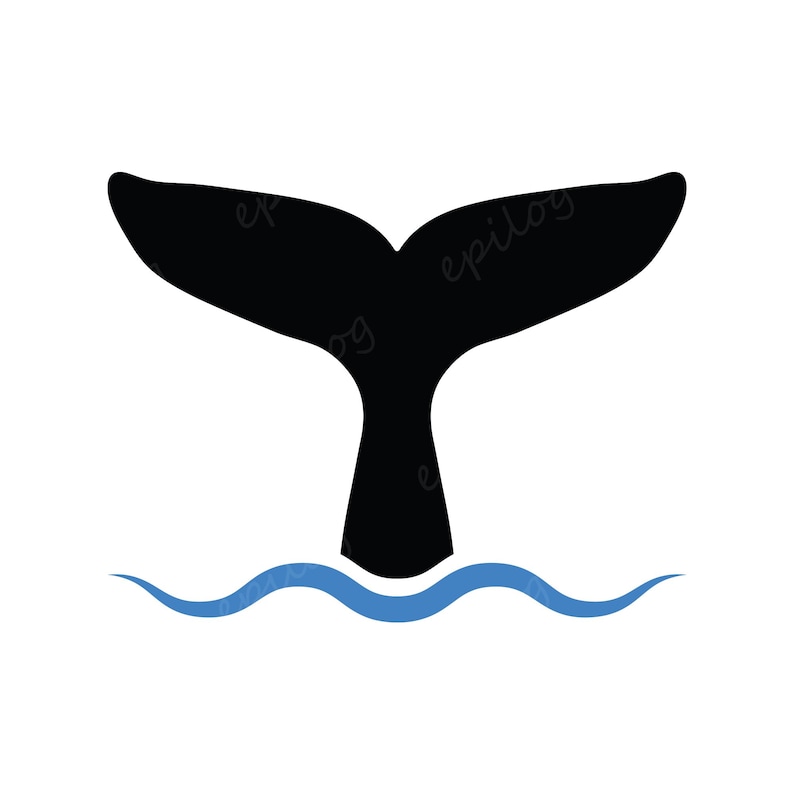 Whale Tale SVG | Vector | Printable PNG | Cut | Clipart | Cricut - Etsy