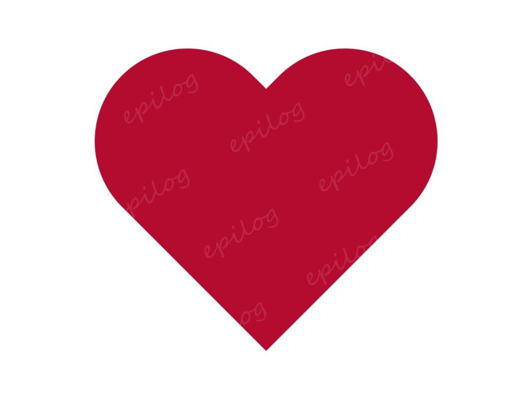 Red Heart SVG | Vector - Etsy