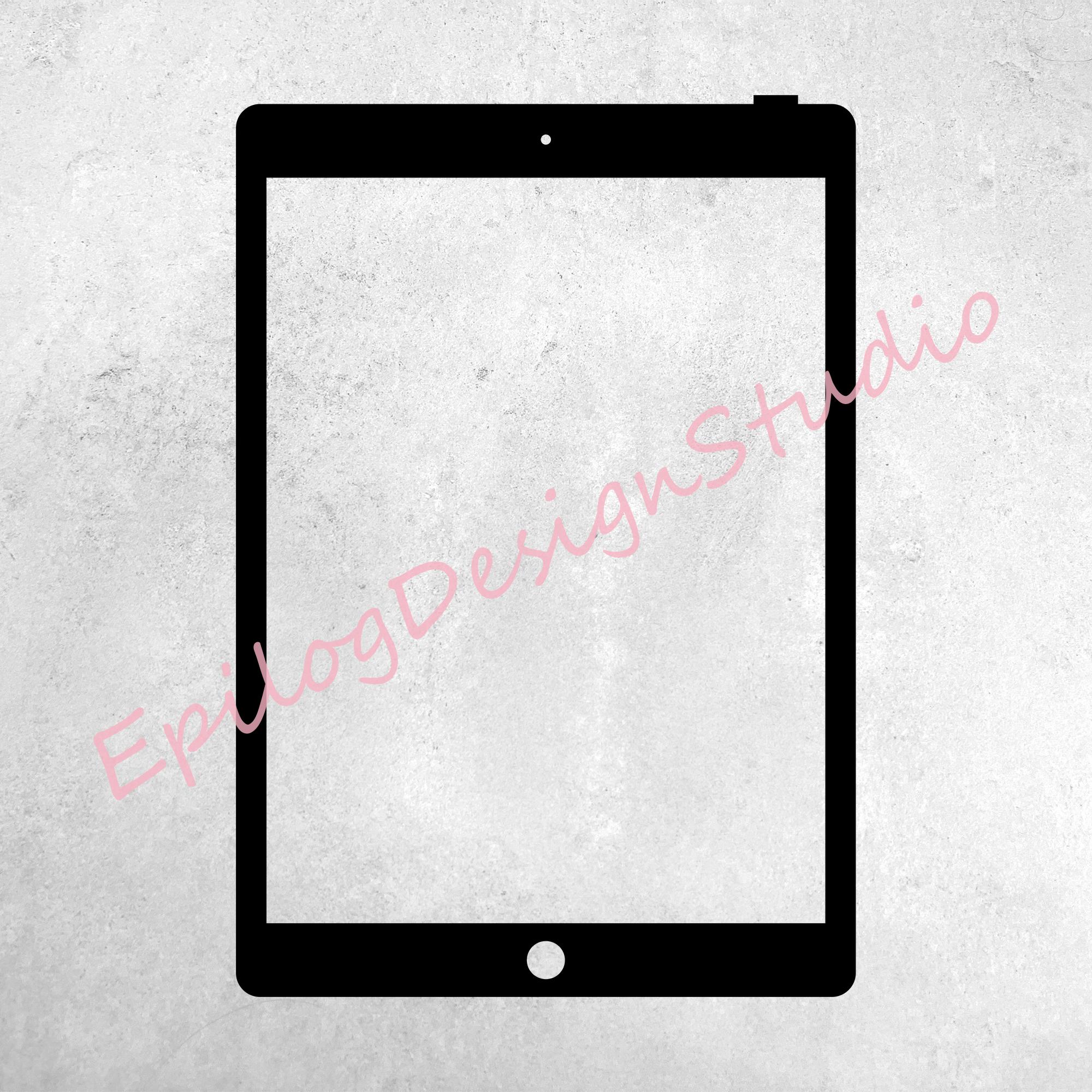 Tablet Frame SVG | iPad Frame SVG | Vector - Etsy