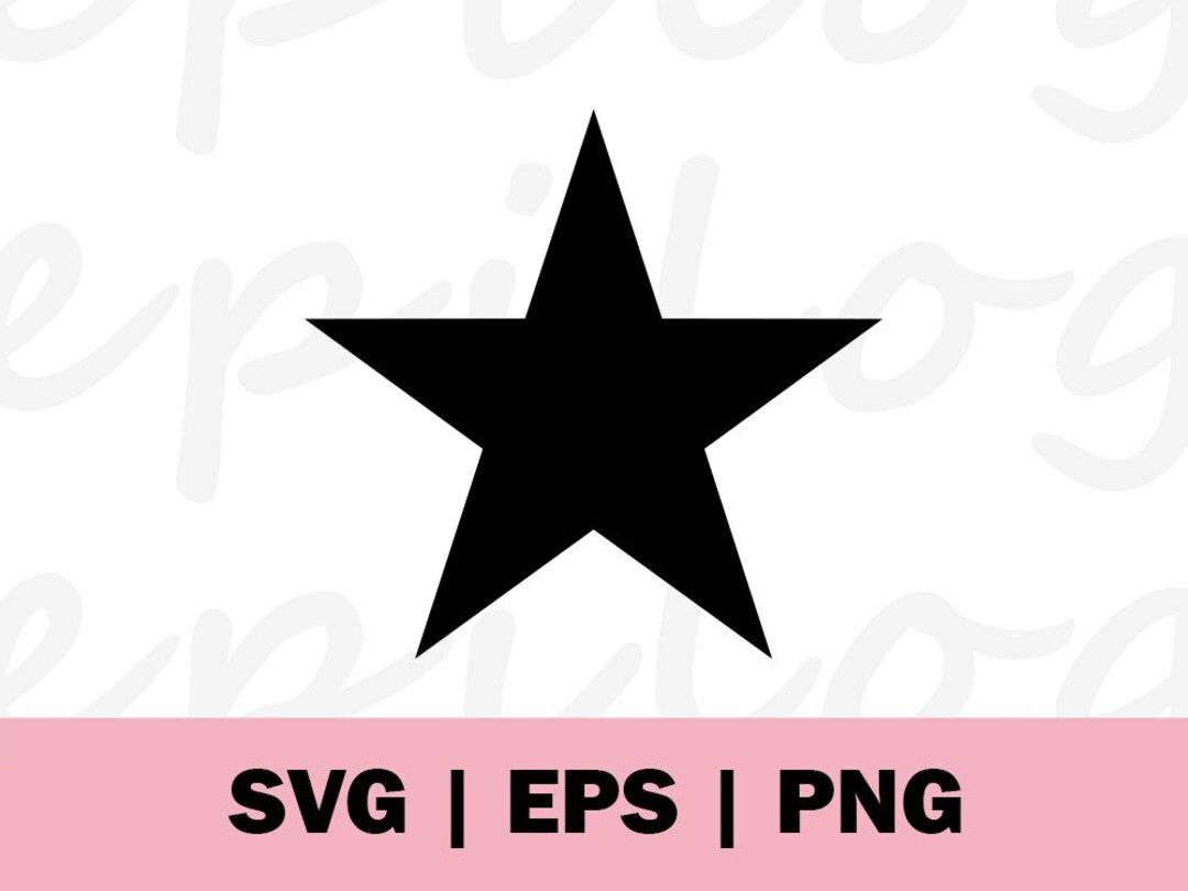 Star Shape SVG Vector Cricut - Etsy