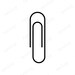 Paper Clip SVG Vector Cricut - Etsy