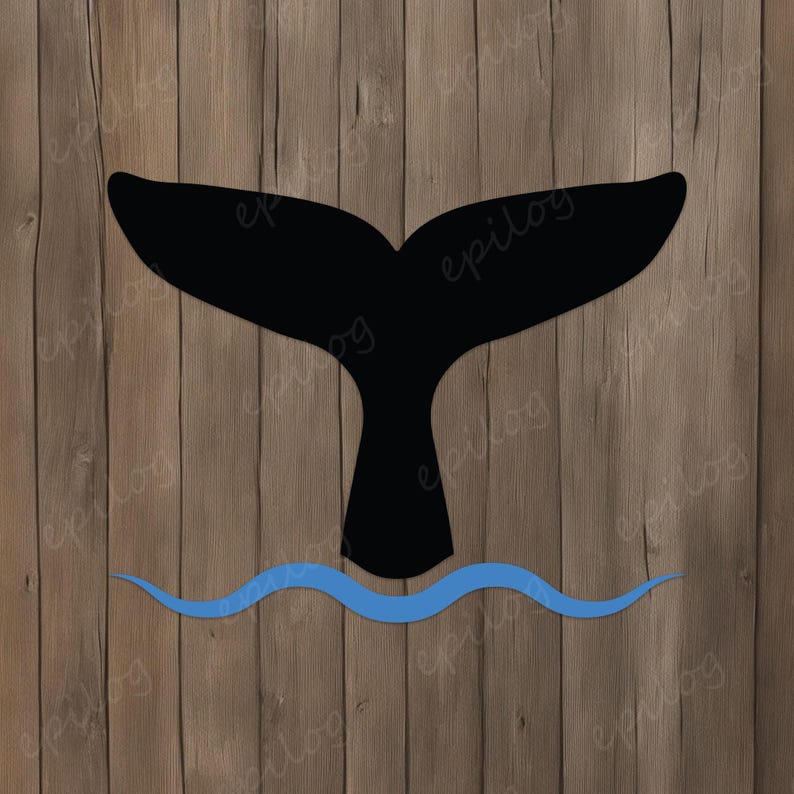 Whale Tale SVG | Vector | Printable PNG | Cut | Clipart | Cricut - Etsy ...