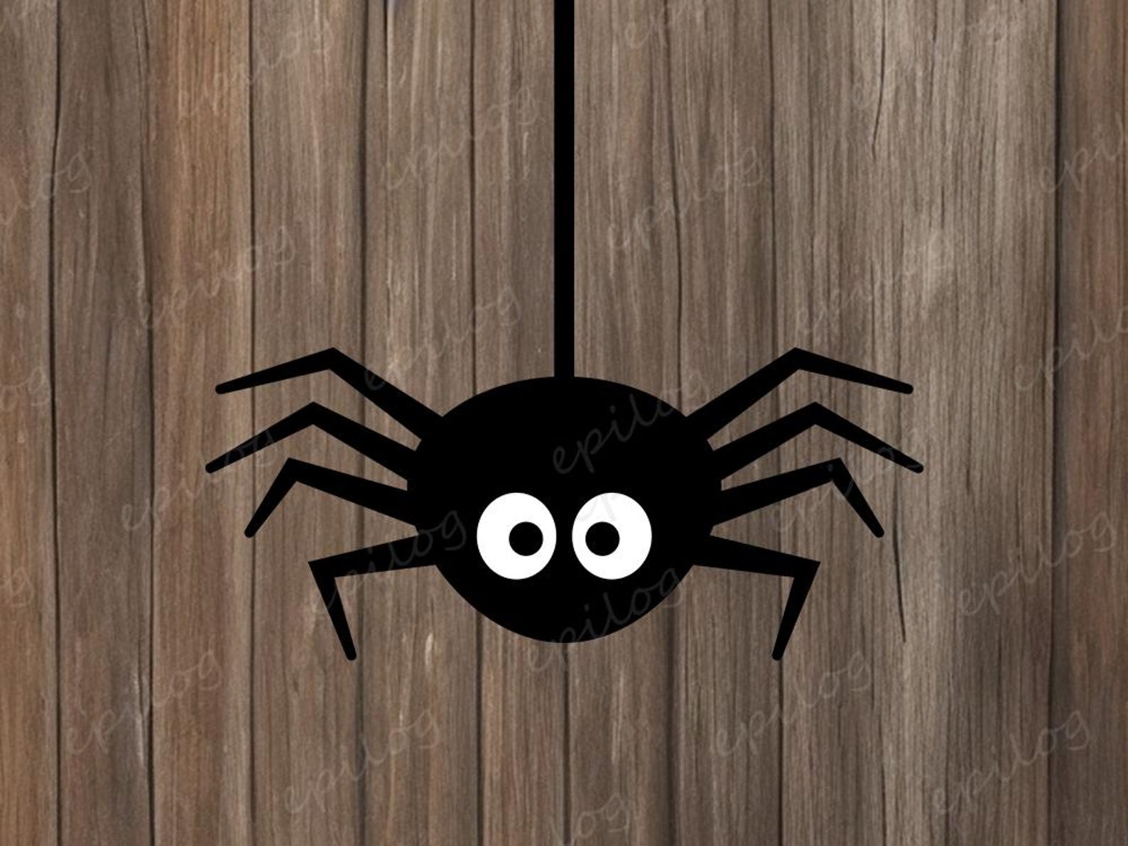 Scary Spider SVG | Spider SVG | Vector - Etsy