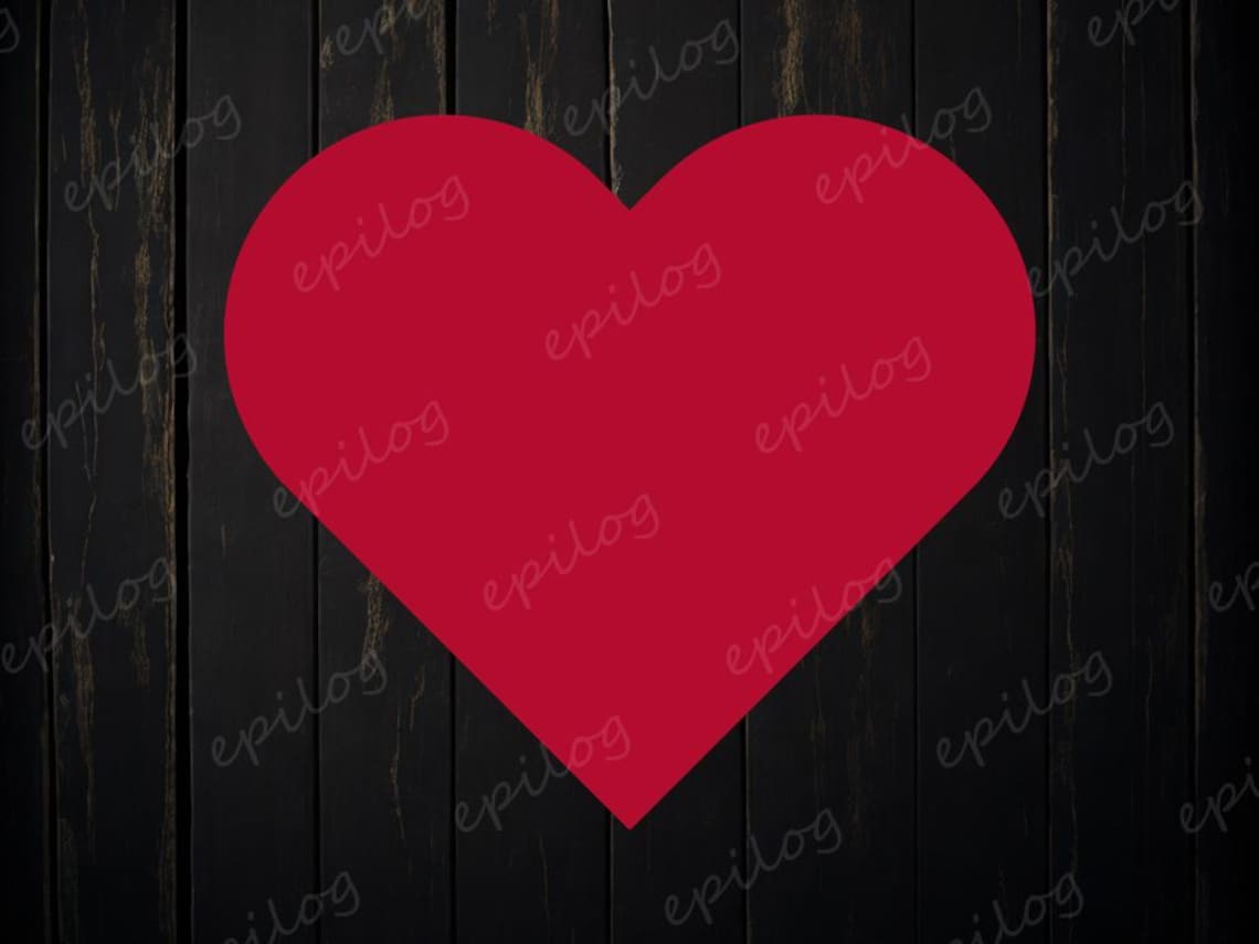 Red Heart SVG | Vector - Etsy