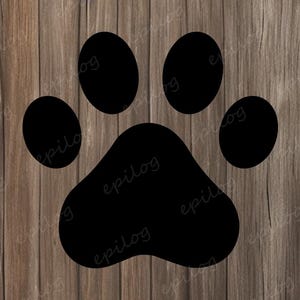 Dog Paw SVG | Pet Paw SVG | Vector - Etsy