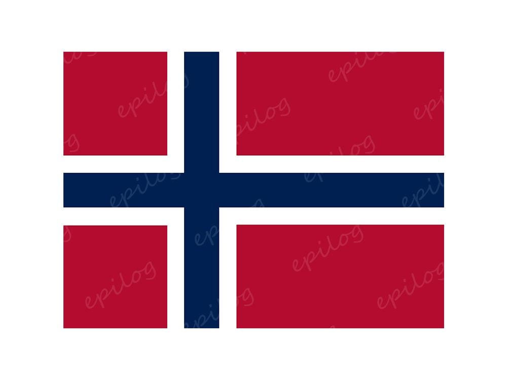 Norway Flag SVG Norwegian Flag SVG Vector - Etsy
