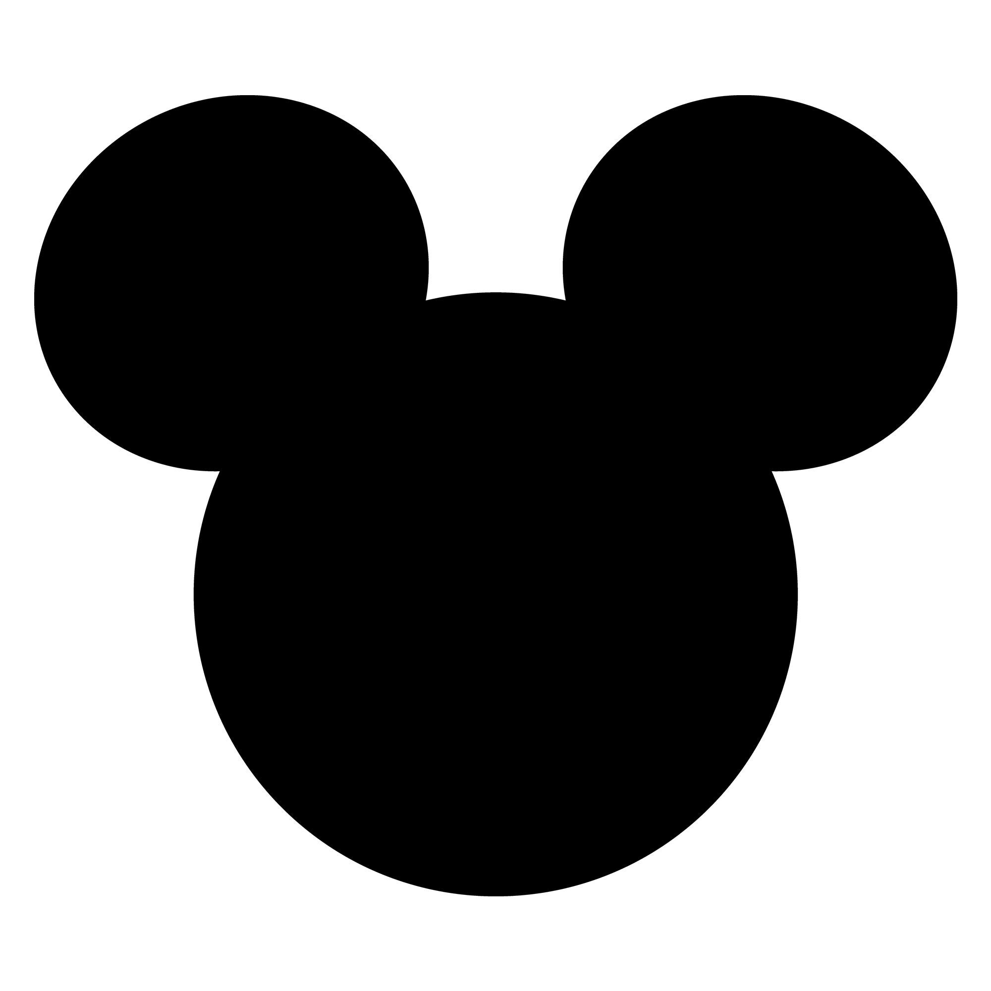 Mouse Head SVG | Mouse Head Solid Cut File for Cricut & Silhouette ...