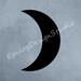 Moon Phase SVG | Full, Waxing & Waning - Etsy