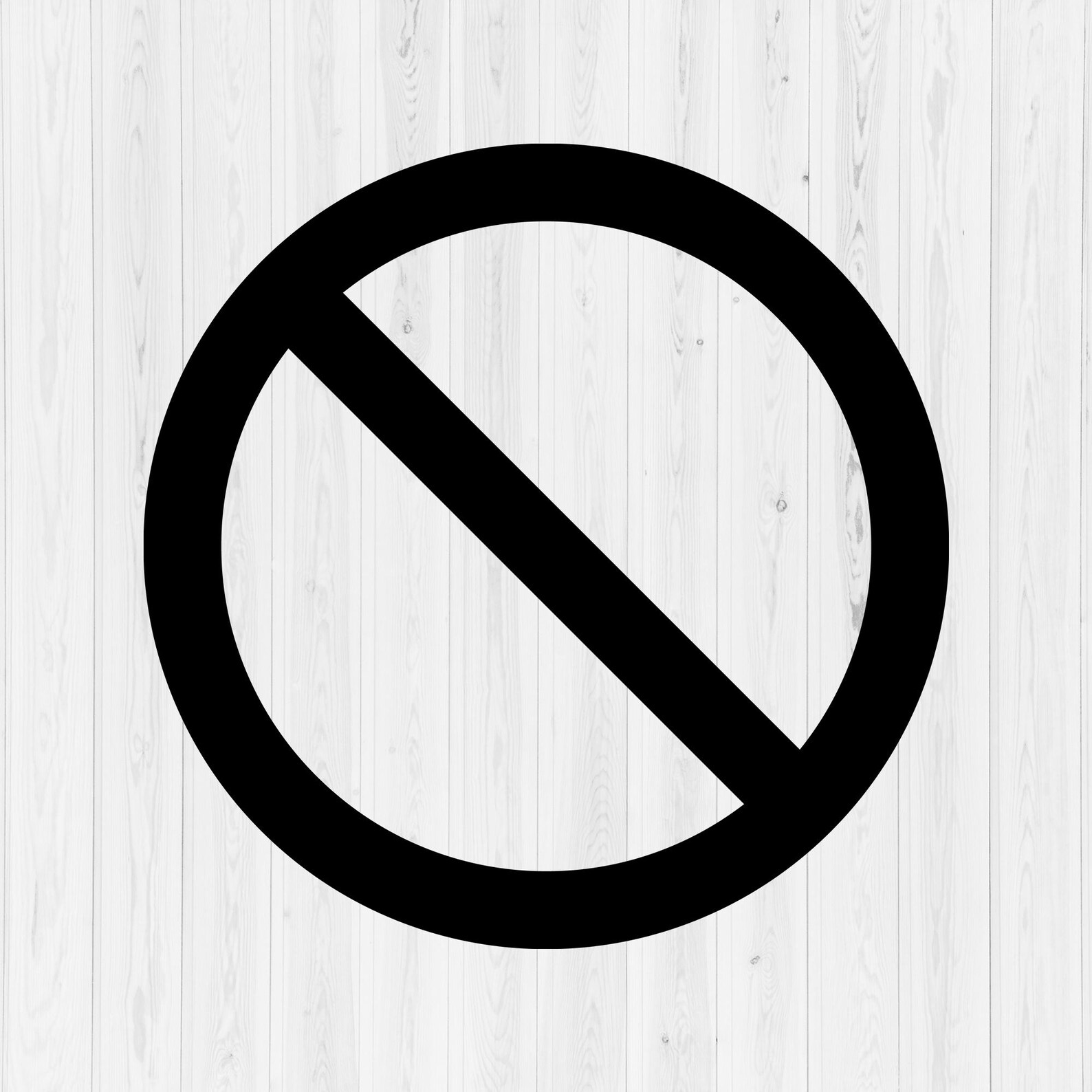Restricted Symbol SVG – No Sign Icon - Etsy