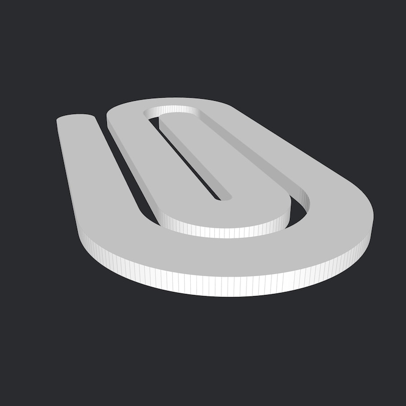 Jumbo Paperclip STL – Jumbo Paper Clip STL - Etsy