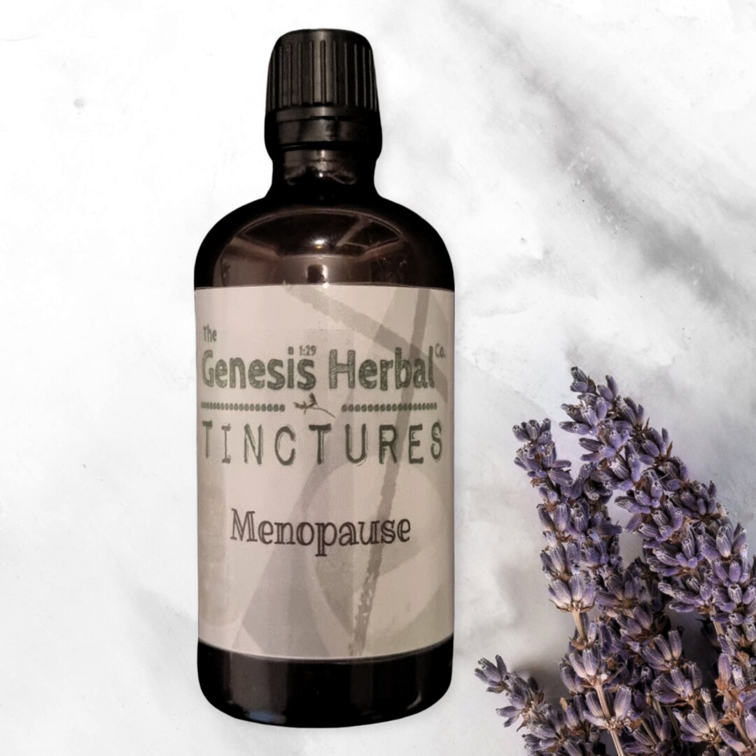Menopause Tincture Herbal Relief the Genesis 129 Herbal Co. - Etsy