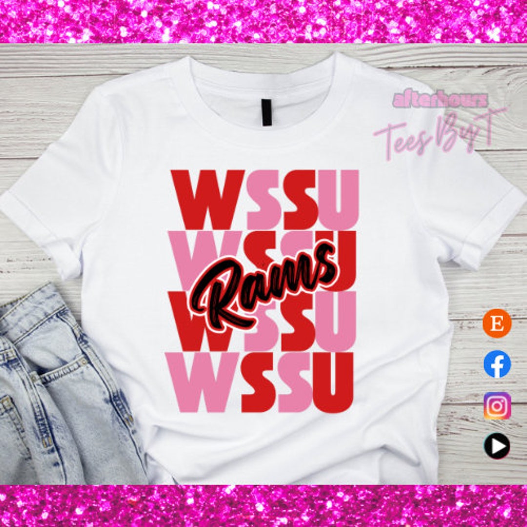 WSSU Rams Valentines Day DTF T-shirt - Etsy