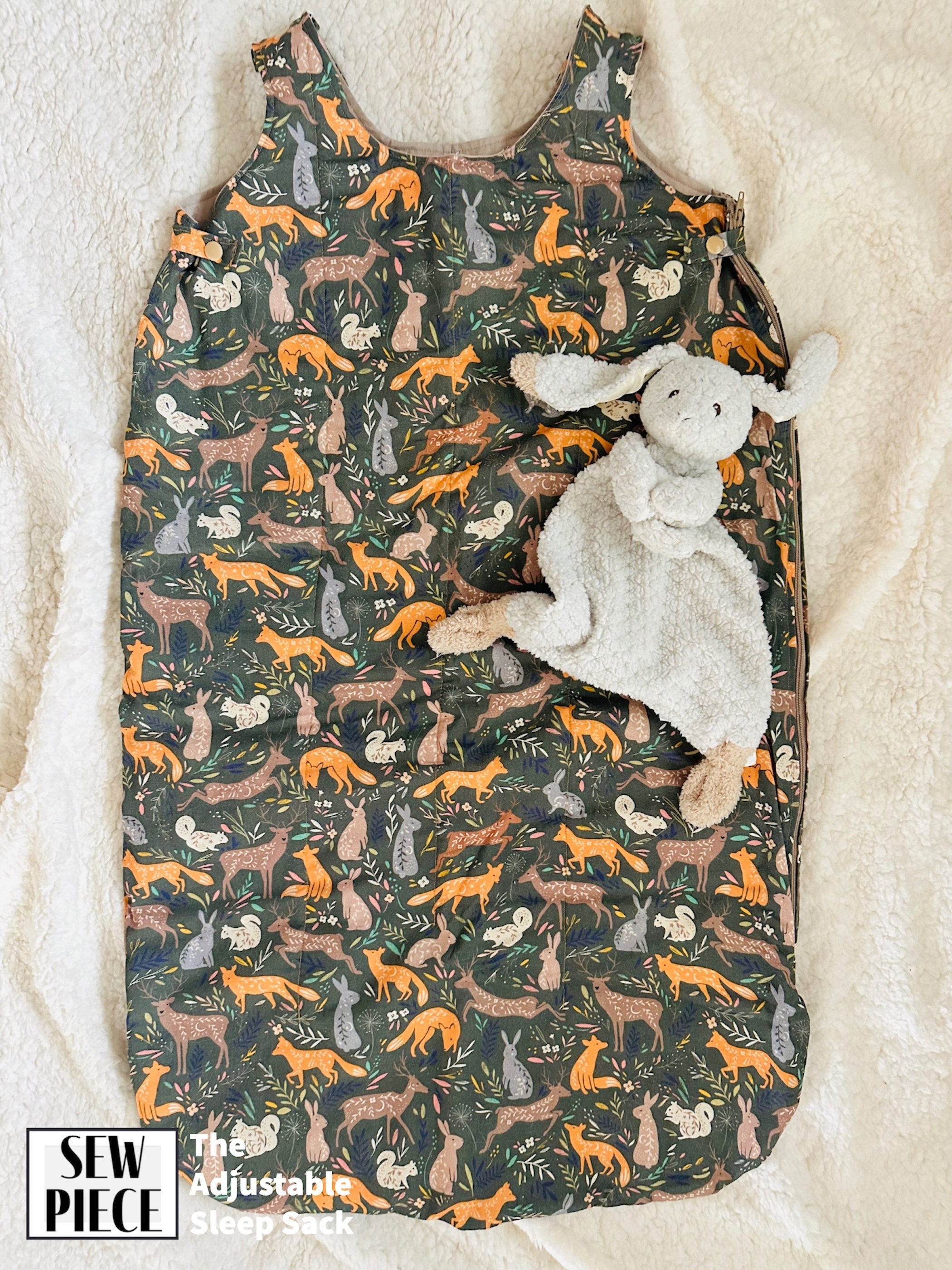 Adjustable Sleep Sack Sewing Pattern - Safe Sleep Gift for New Moms and ...