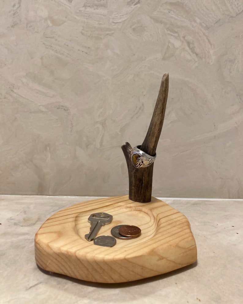 Wooden Ring Holder - Etsy