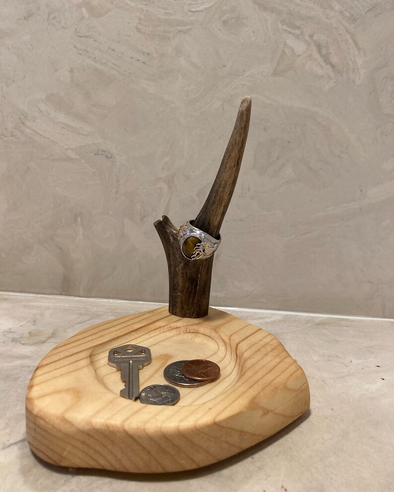 Wooden Ring Holder - Etsy