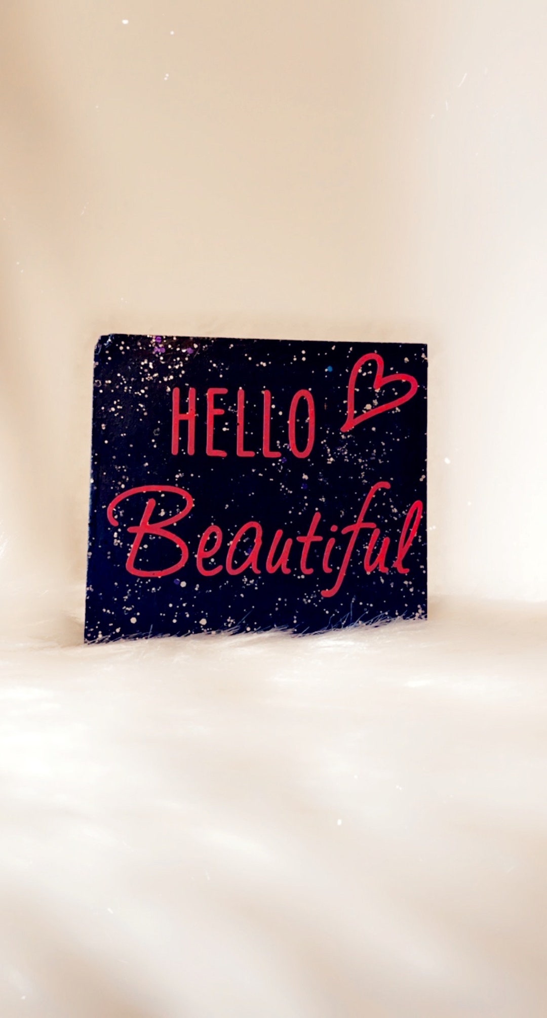 Hello Beautiful Sign - Etsy