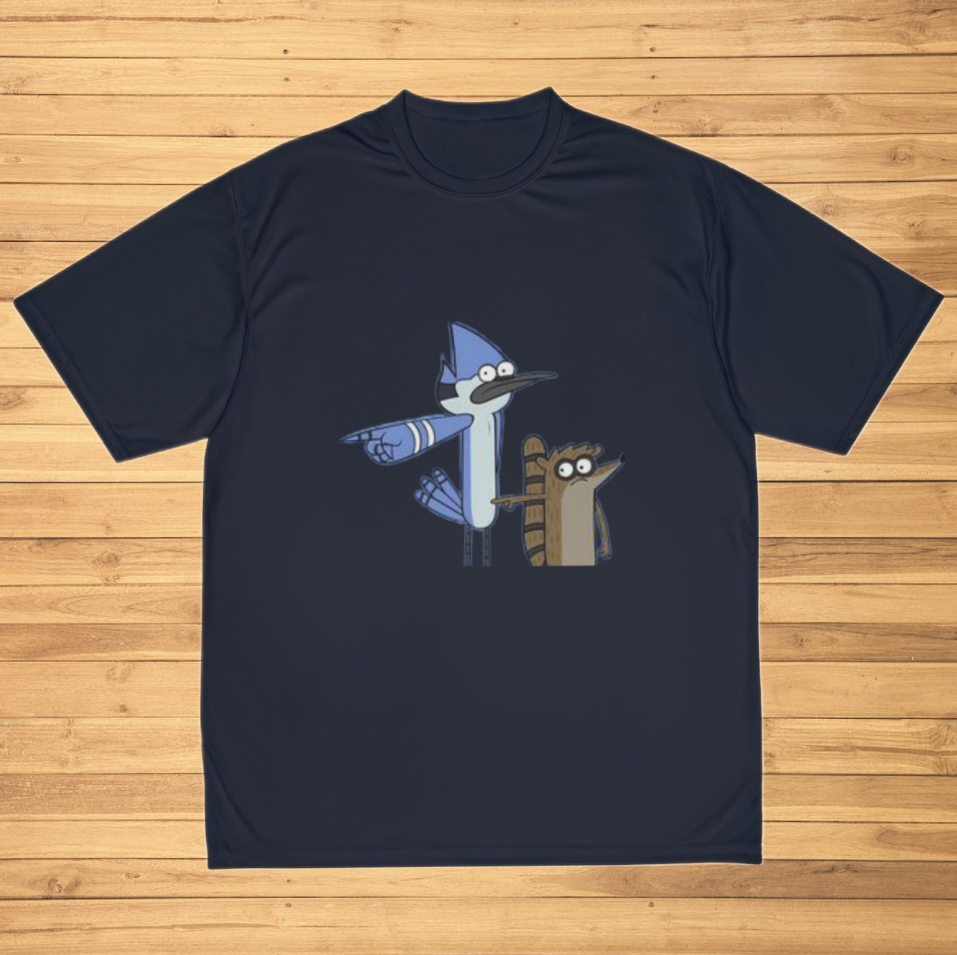 Mordecai and Rigby Tee - Regular Show Tees - Movie Cartoons - for Kids ...
