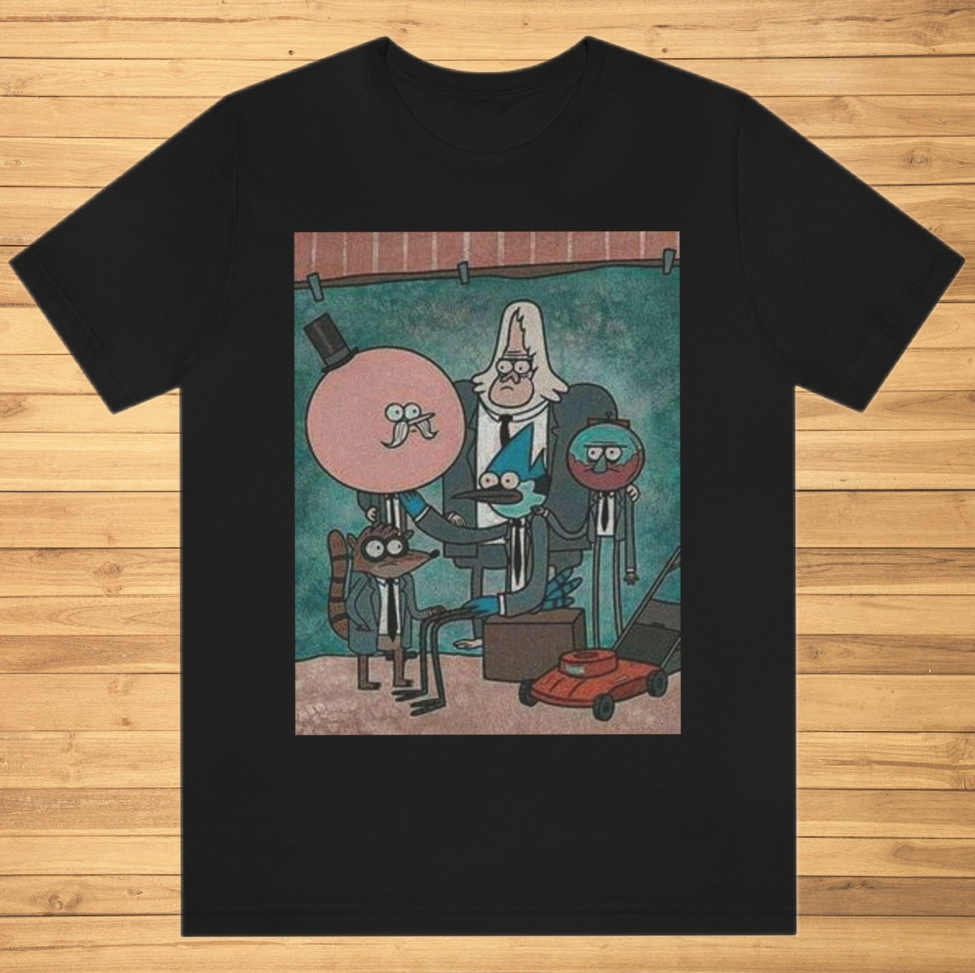 Regular Show Tshirt - Cartoon Tees - Mordecai and Rigby Shirt - Cartoon ...
