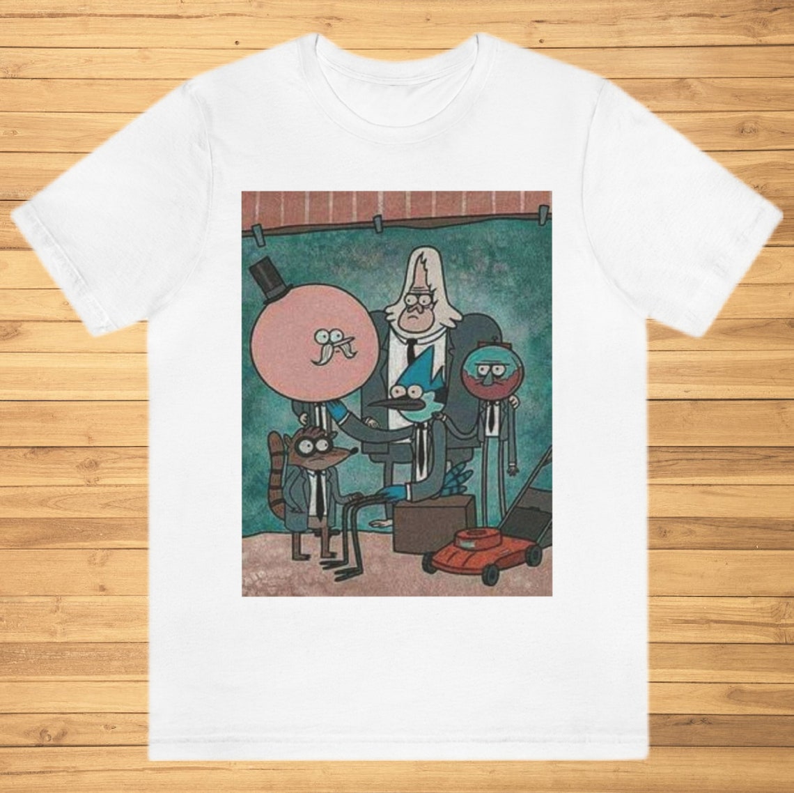 Regular Show Tshirt - Cartoon Tees - Mordecai and Rigby Shirt - Cartoon ...