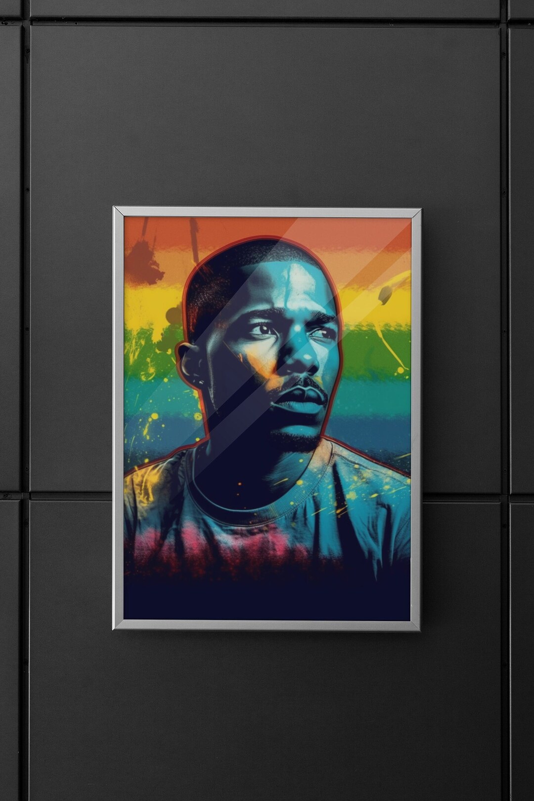 Frank Ocean Art Poster im 90er Jahre Grunge Style (Digitaler Download ...