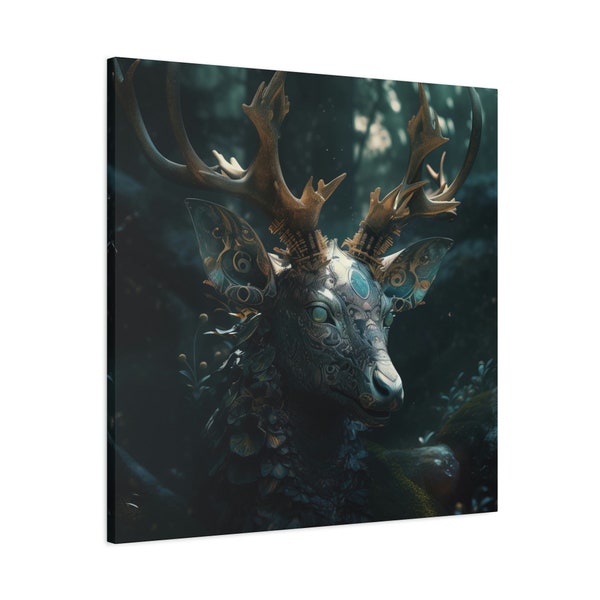 Fantasy Stag Art - Etsy