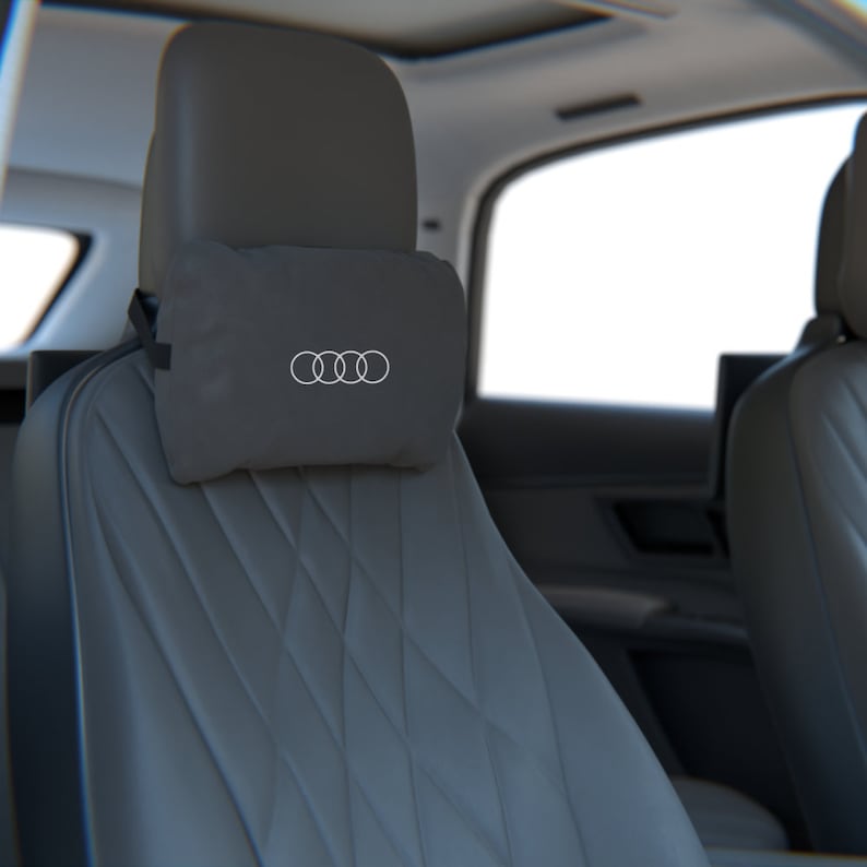 Audi Headrest Pillow for Head and Neck Car Interior Decoration Cushion ...