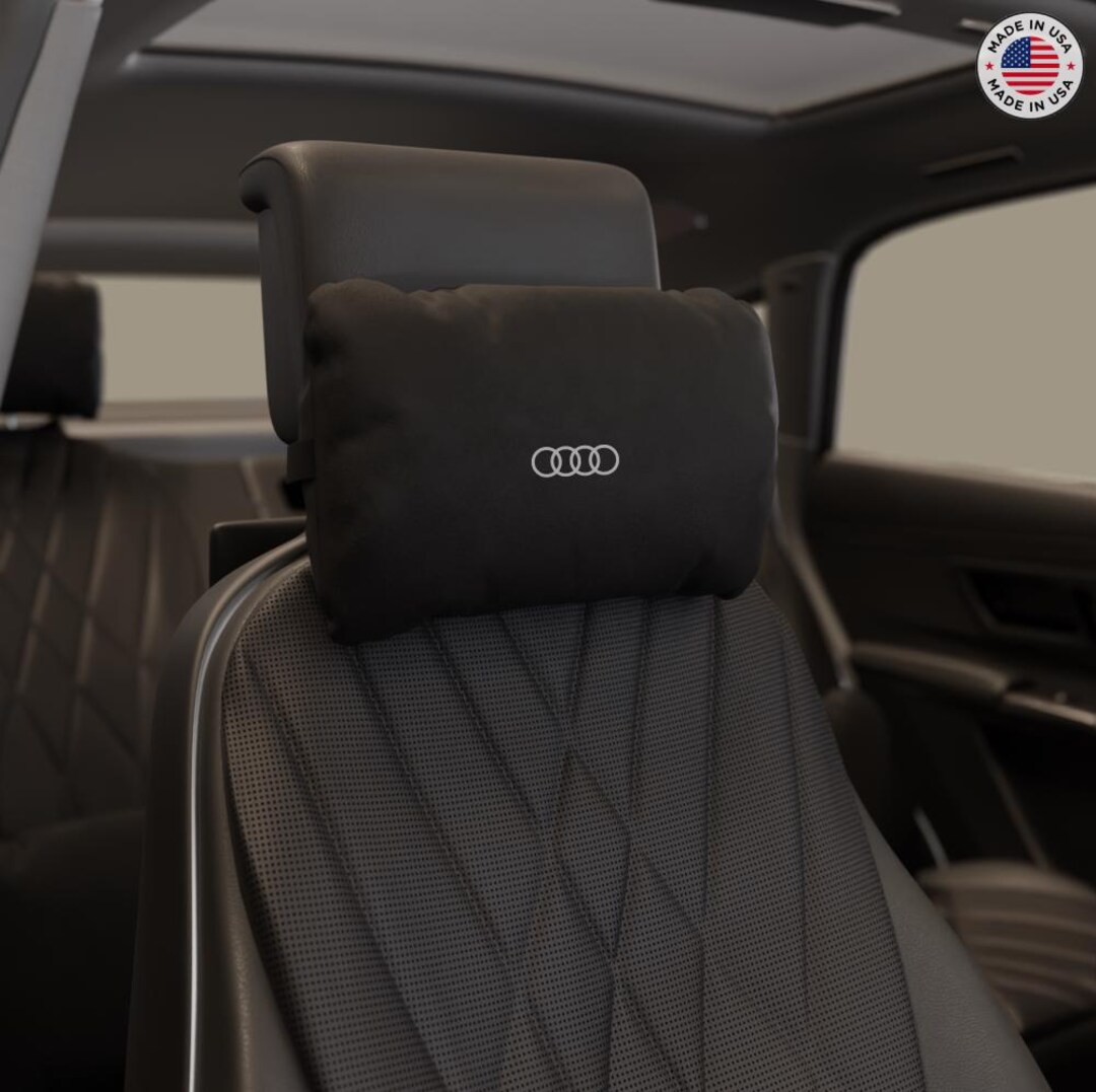 Audi Headrest Pillow for Head and Neck Car Interior Decoration Cushion ...