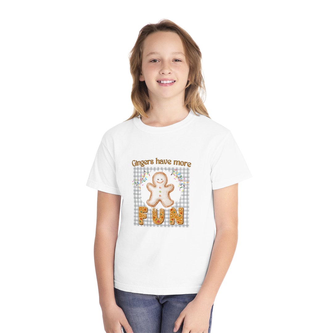 Gingers Have More Fun kid Midweight Tee - Etsy