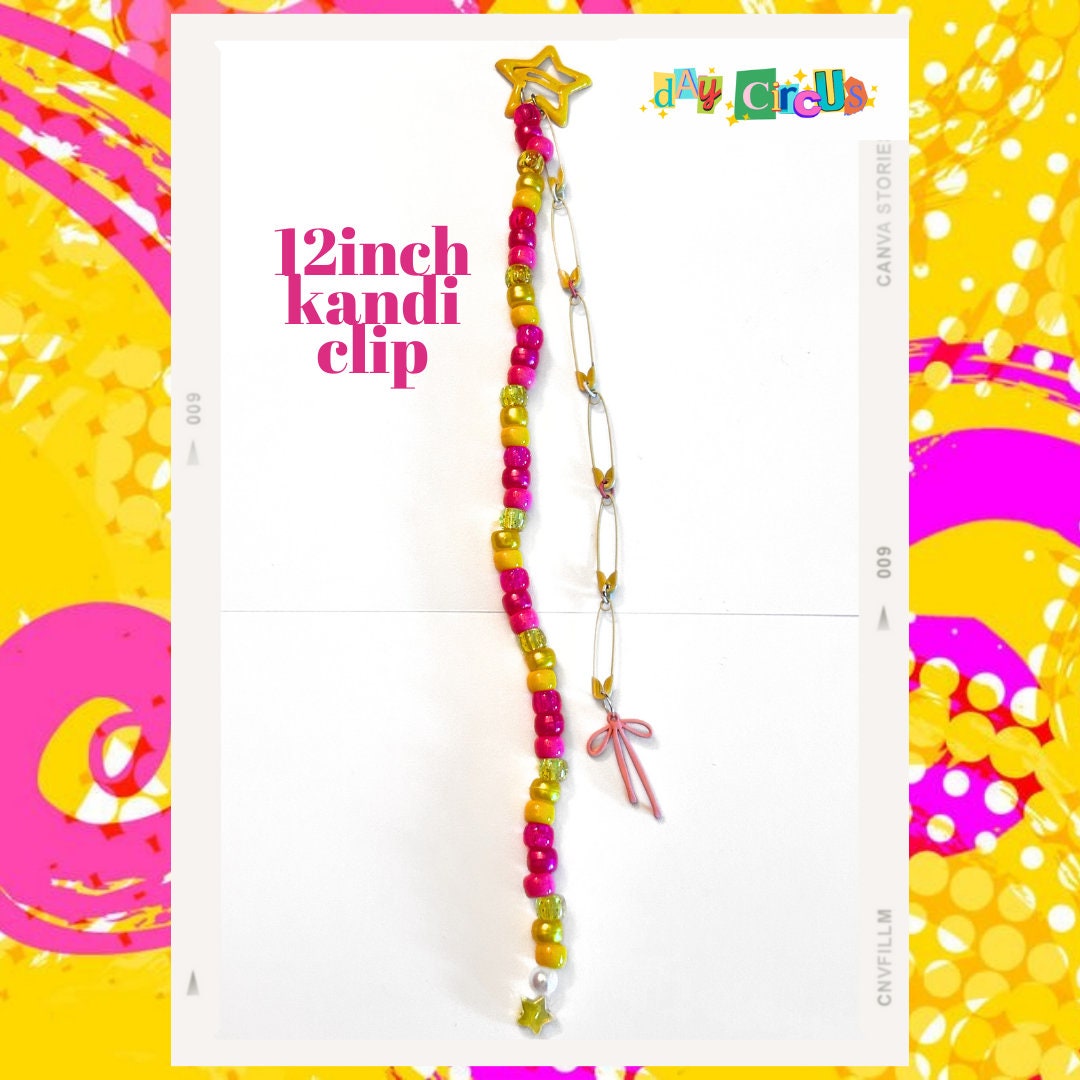 Fluttershy Pink Yellow Decora Kei Kandi Hair Clip, Barette - Etsy